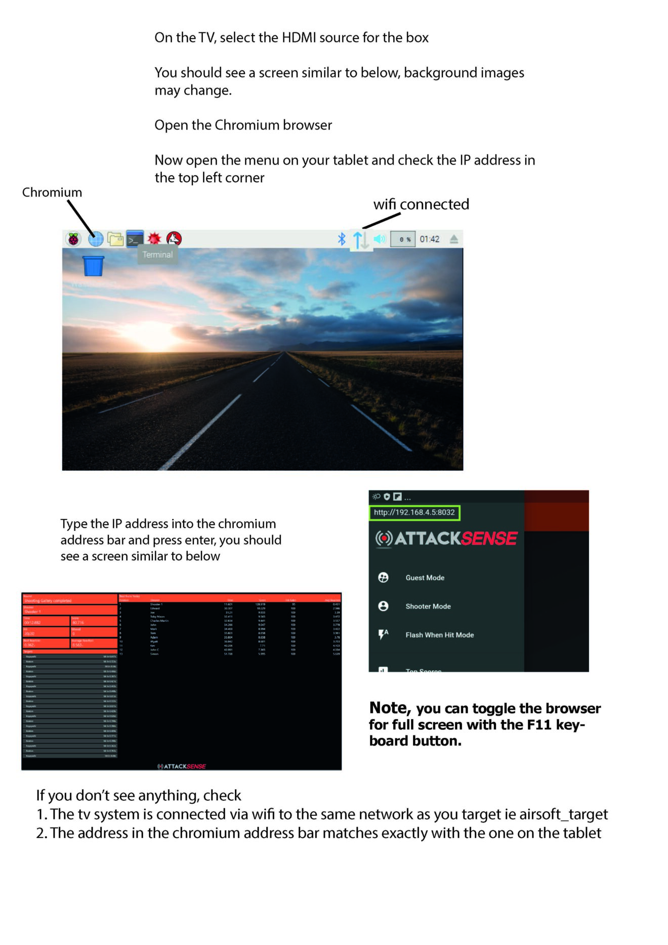 2. Big Screen System - AttackSense - Interactive Electronic Targets for ...